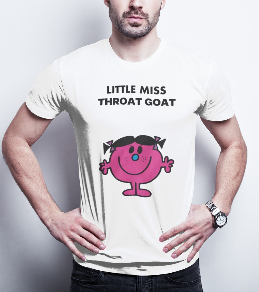 Little Miss Throat Goat Mr. Men T-Shirt