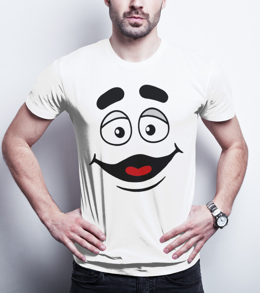 Goldenarchesunlimited Grimace Face Character Expression T-Shirt