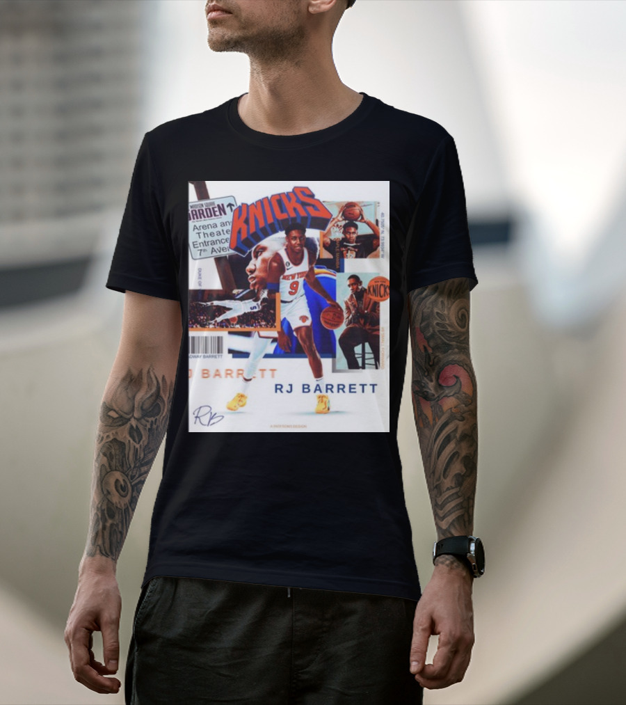 Madison Square Garden Knicks RJ Barrett 9 T-Shirt