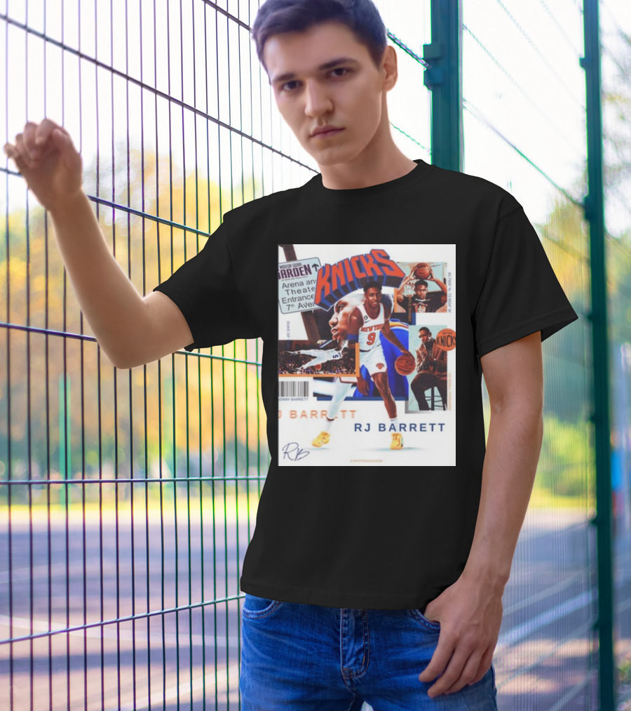 Madison Square Garden Knicks RJ Barrett 9 T-Shirt