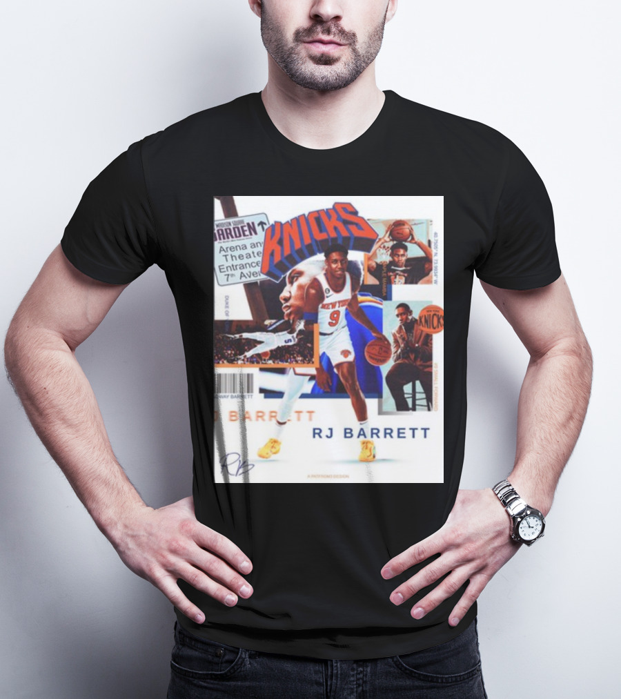 Madison Square Garden Knicks RJ Barrett 9 T-Shirt
