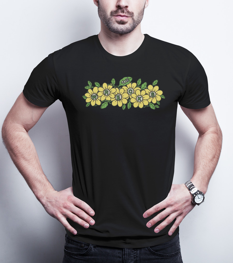The Wrecks Yellow Floral T-Shirt