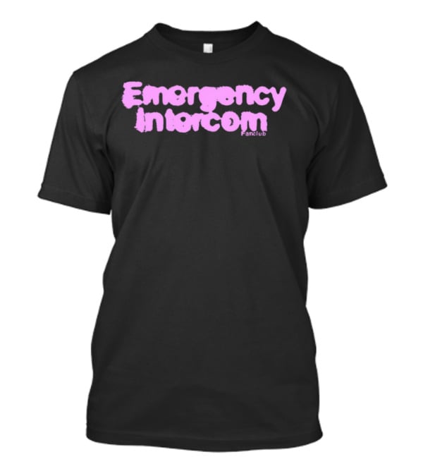Emergency Intercom Fanclub Pink T-Shirt