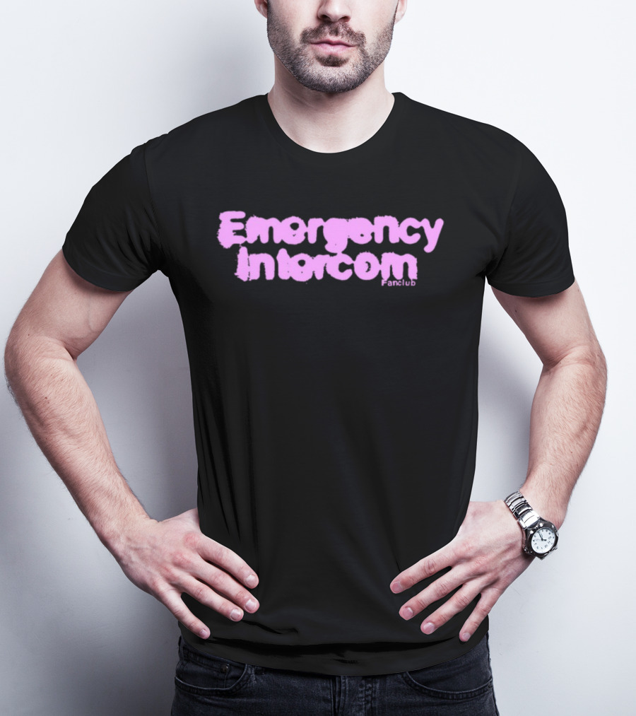 Emergency Intercom Fanclub Pink T-Shirt
