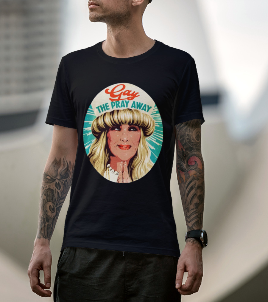 Nordacious Gay The Pray Away Divine Iconic Image T-Shirt