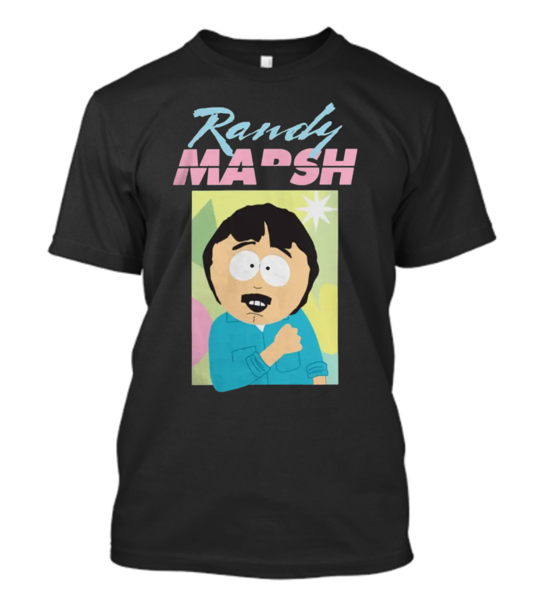 Randy Marsh Retro Pastel Cartoon Character T-Shirt
