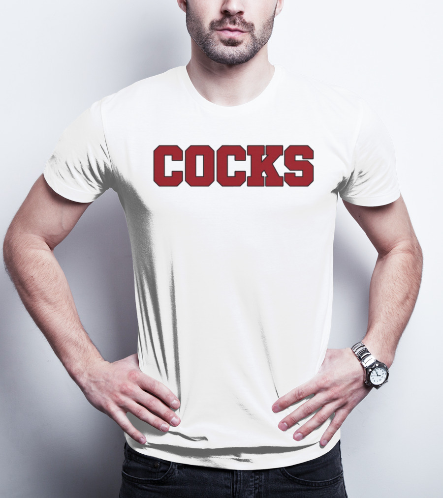 Yungblud Cocks Shirt Text Bold Red Lettering T-Shirt