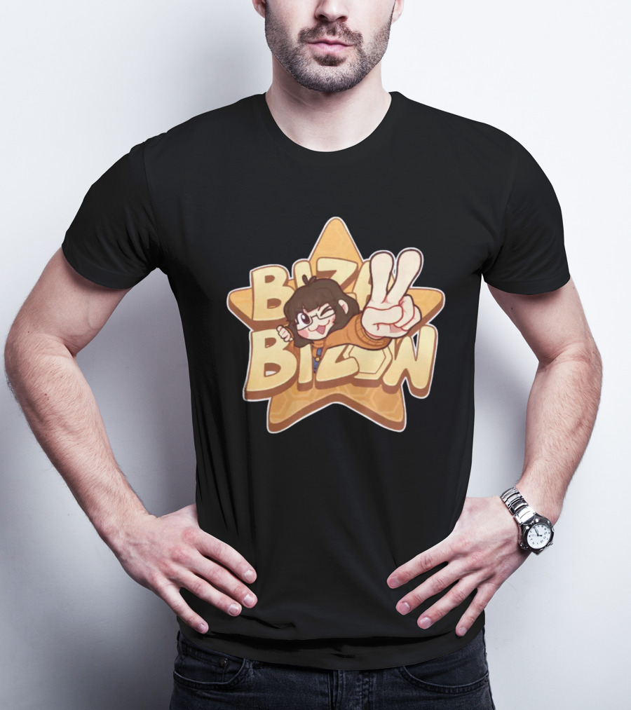 Bizabizow Supah Star Victory Pose T-Shirt