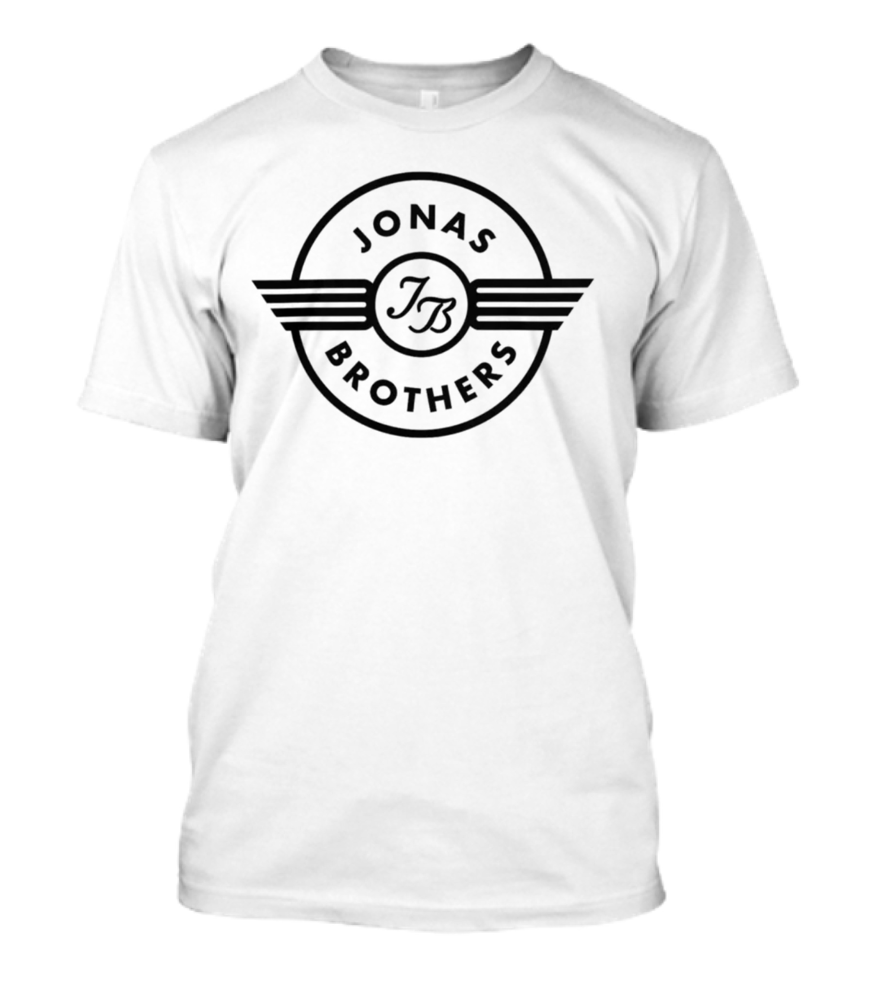 Jonas Brothers JB Wings Flight Logo Emblem T-Shirt