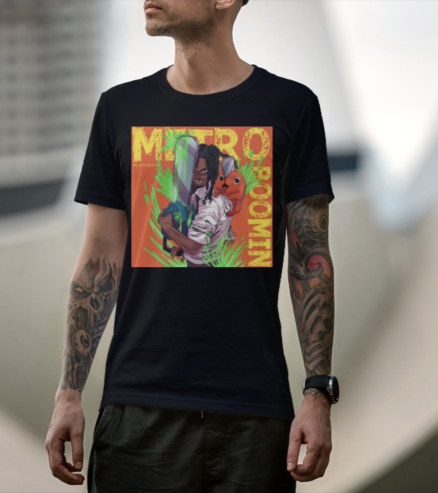 Metro Boomin Lordtakashi Chainsaw Character And Creature T-Shirt