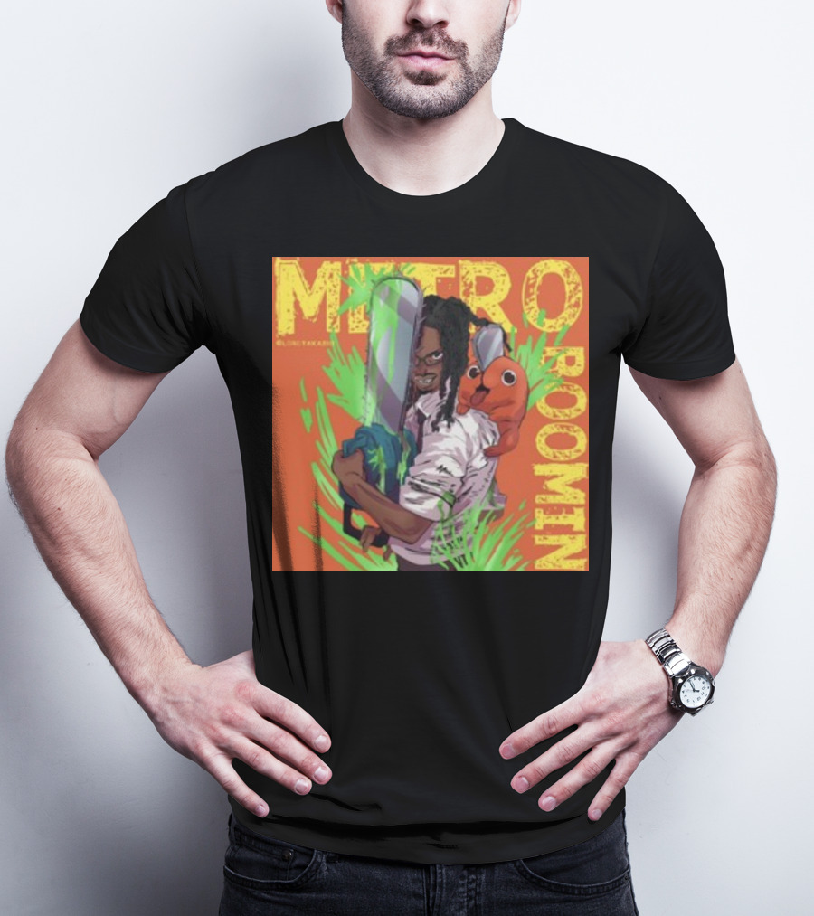 Metro Boomin Lordtakashi Chainsaw Character And Creature T-Shirt