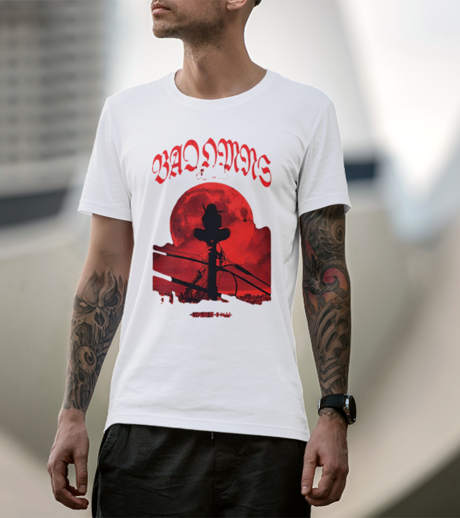 Bad Omens Blood Moon Electric Pole T-Shirt