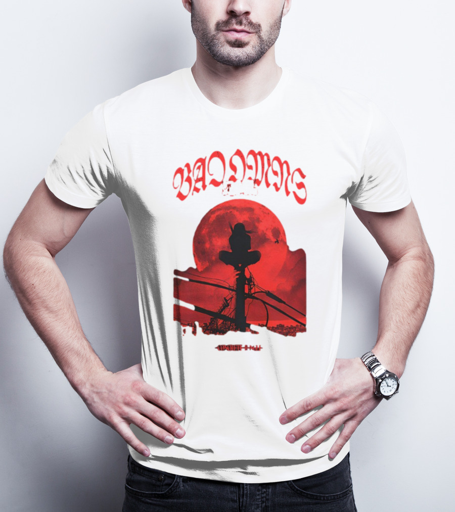 Bad Omens Blood Moon Electric Pole T-Shirt