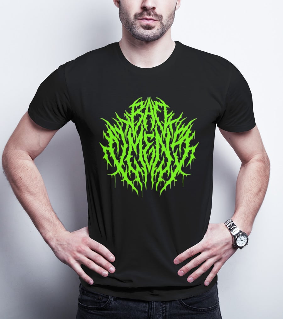 Bad Omens Green Dripping Metal T-Shirt