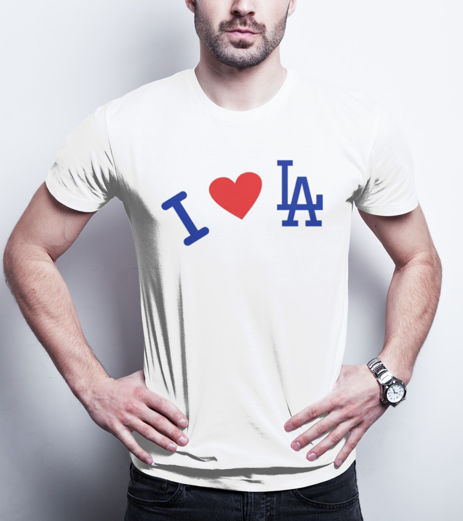 Madhappy X Dodgers I Love LA T-Shirt