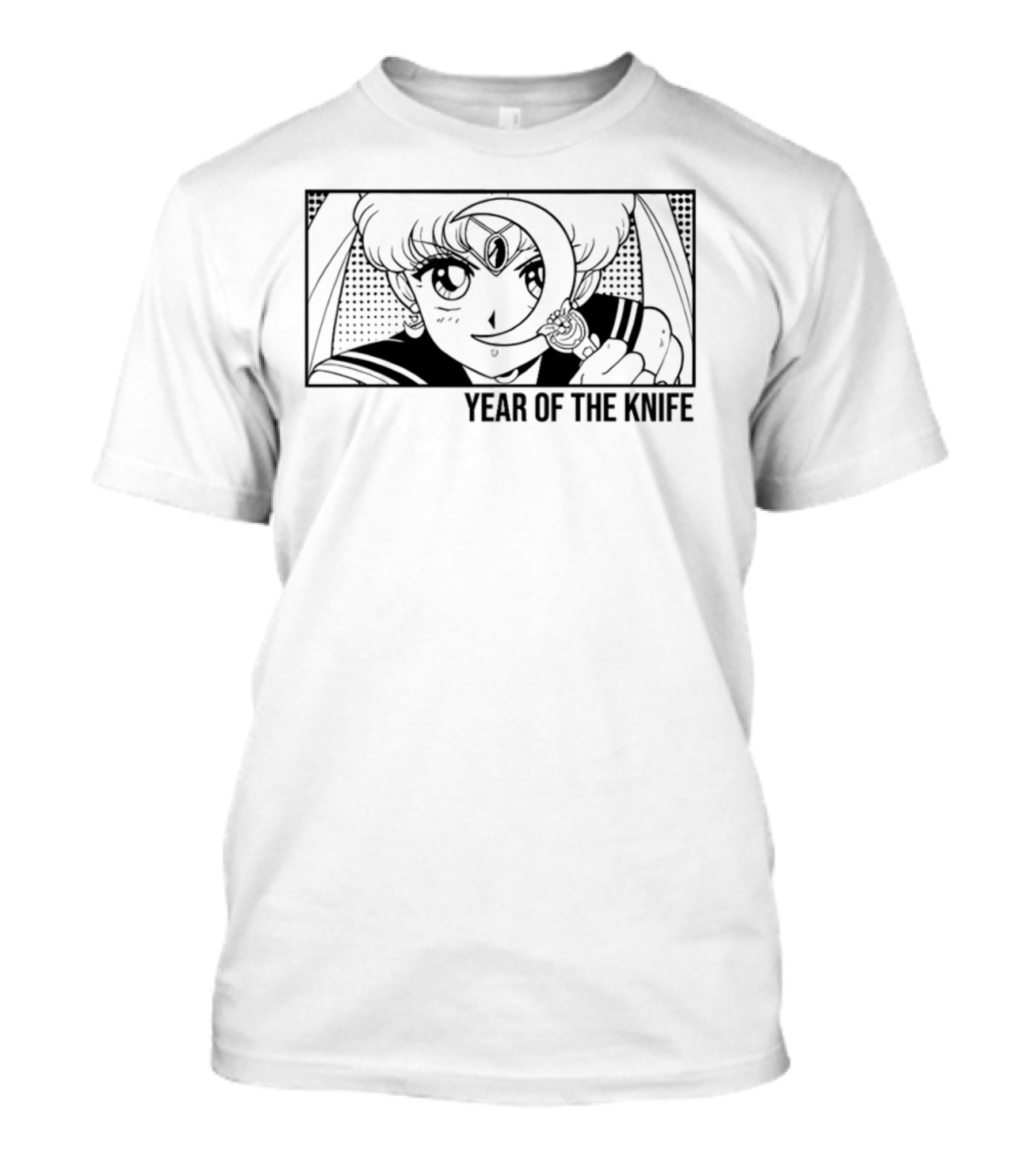 Year Of The Knife YOTK Benefit Sailor Moon Crossover T-Shirt