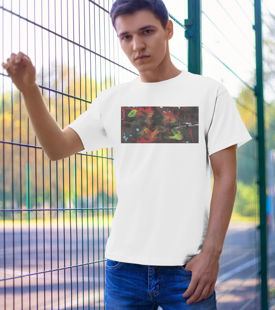 Arca1000000 7Ss Abstract Vibrant Color Display T-Shirt