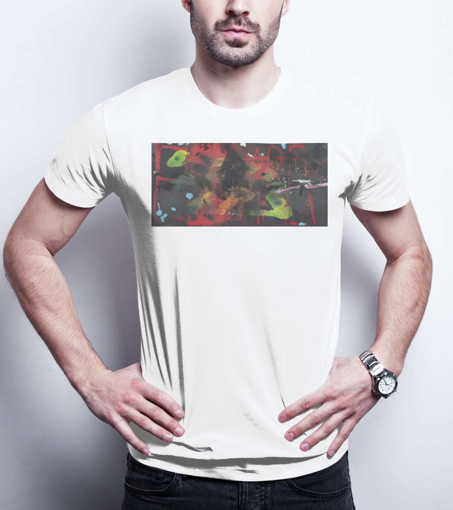 Arca1000000 7Ss Abstract Vibrant Color Display T-Shirt