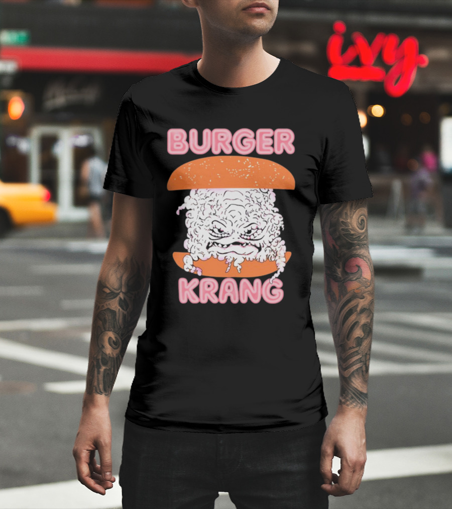 Last Podcast On The Left Burger Krang Nostalgic Mashup T-Shirt