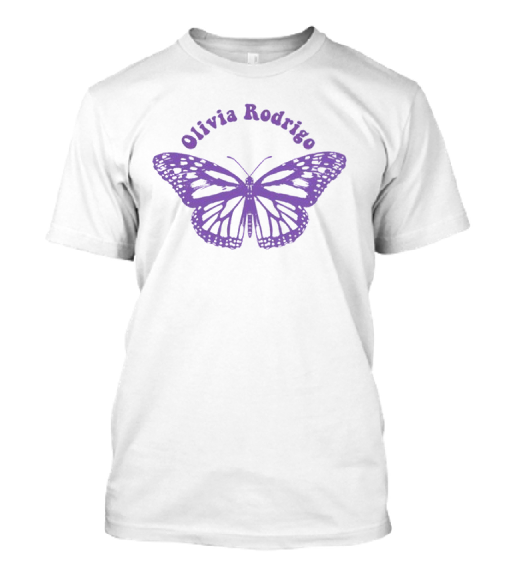 Olivia Rodrigo Guts Purple Butterfly T-Shirt