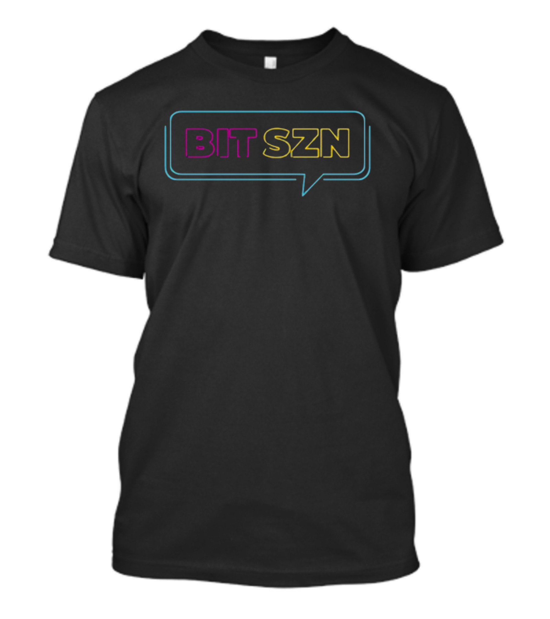 BIT SZN Neon Speech Bubble T-Shirt