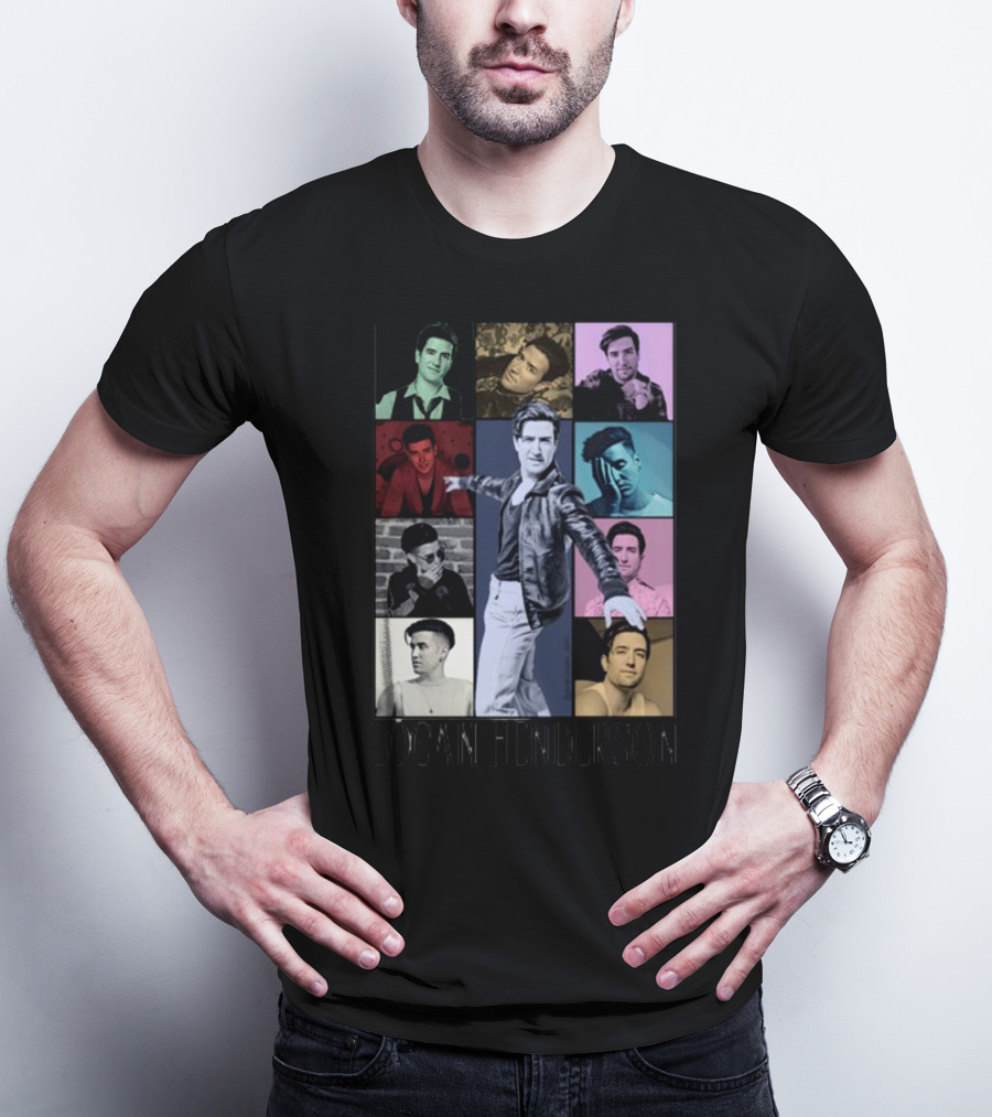 LO'GAN HENDERSON MULTICOLOR PORTRAIT COLLAGE T-Shirt