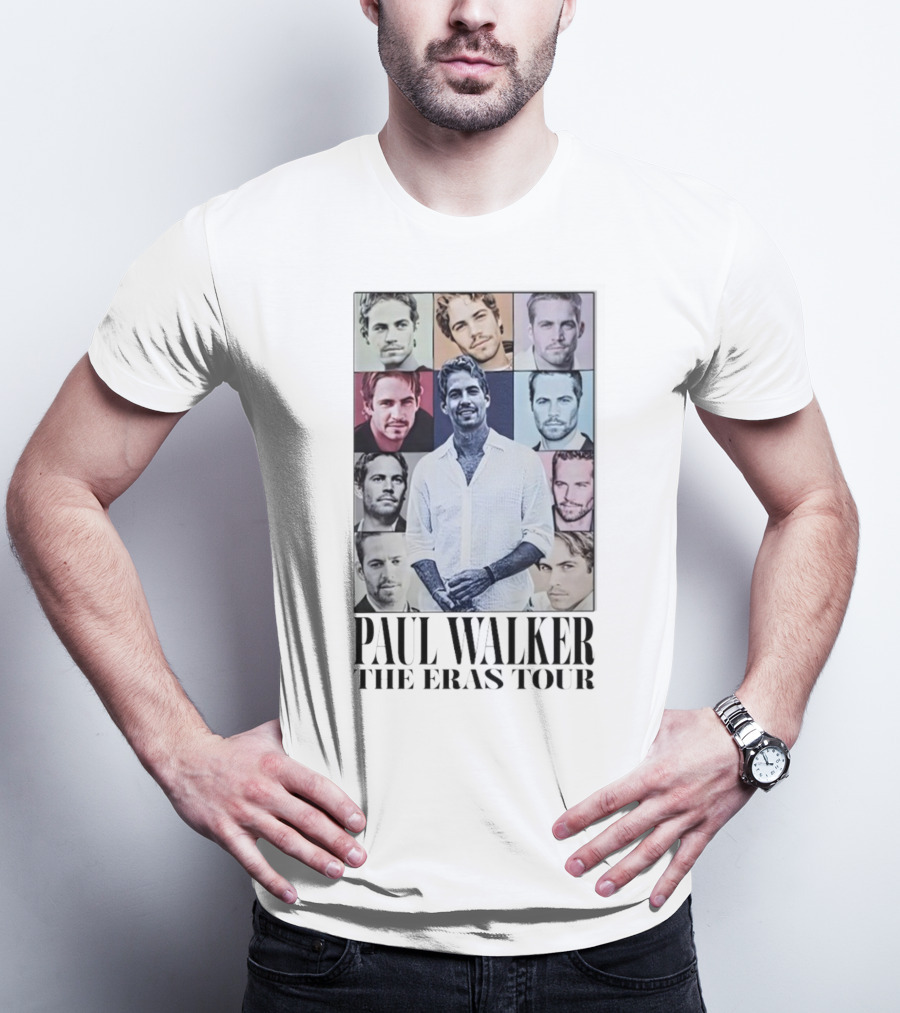 Paul Walker The Eras Tour T-Shirt