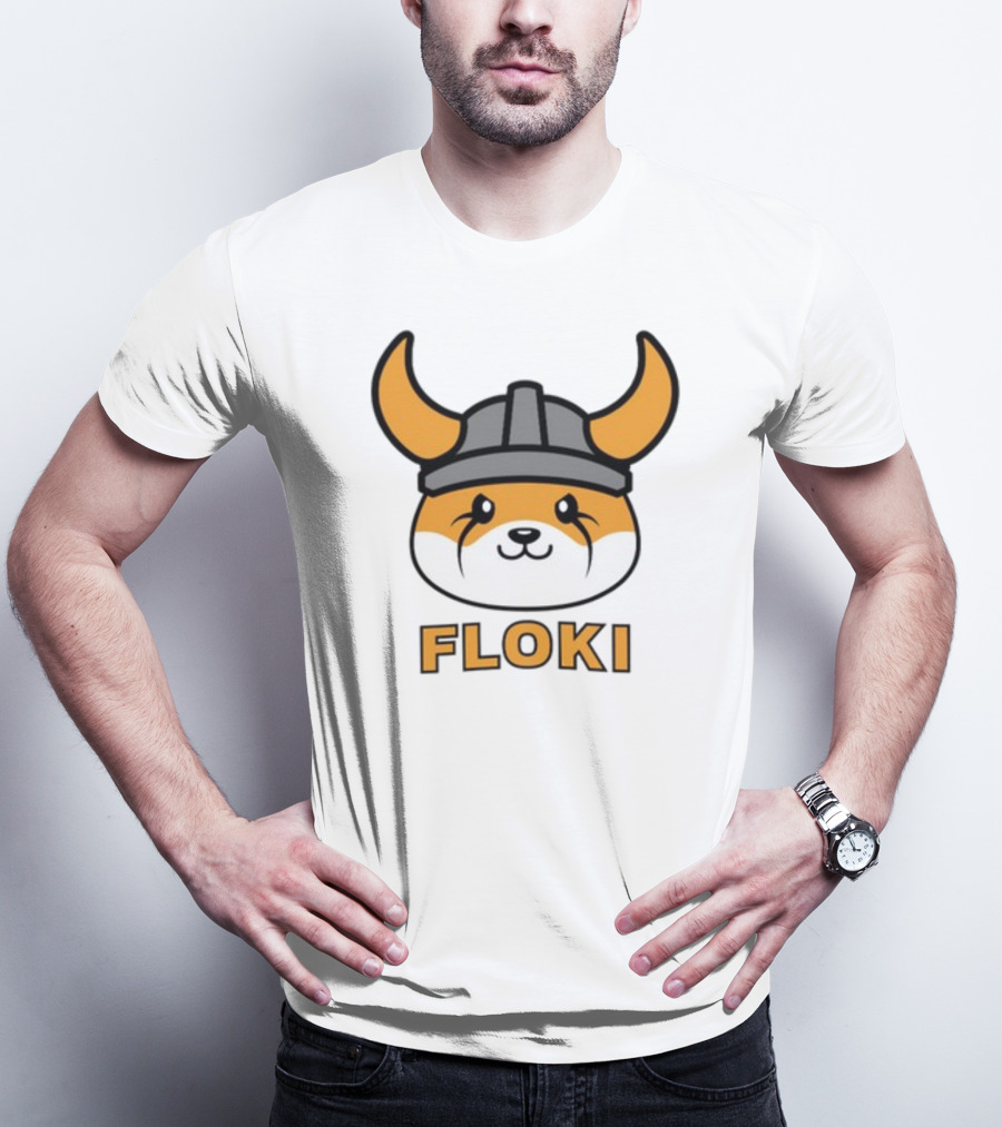 Floki Viking Helmet Dog Face T-Shirt