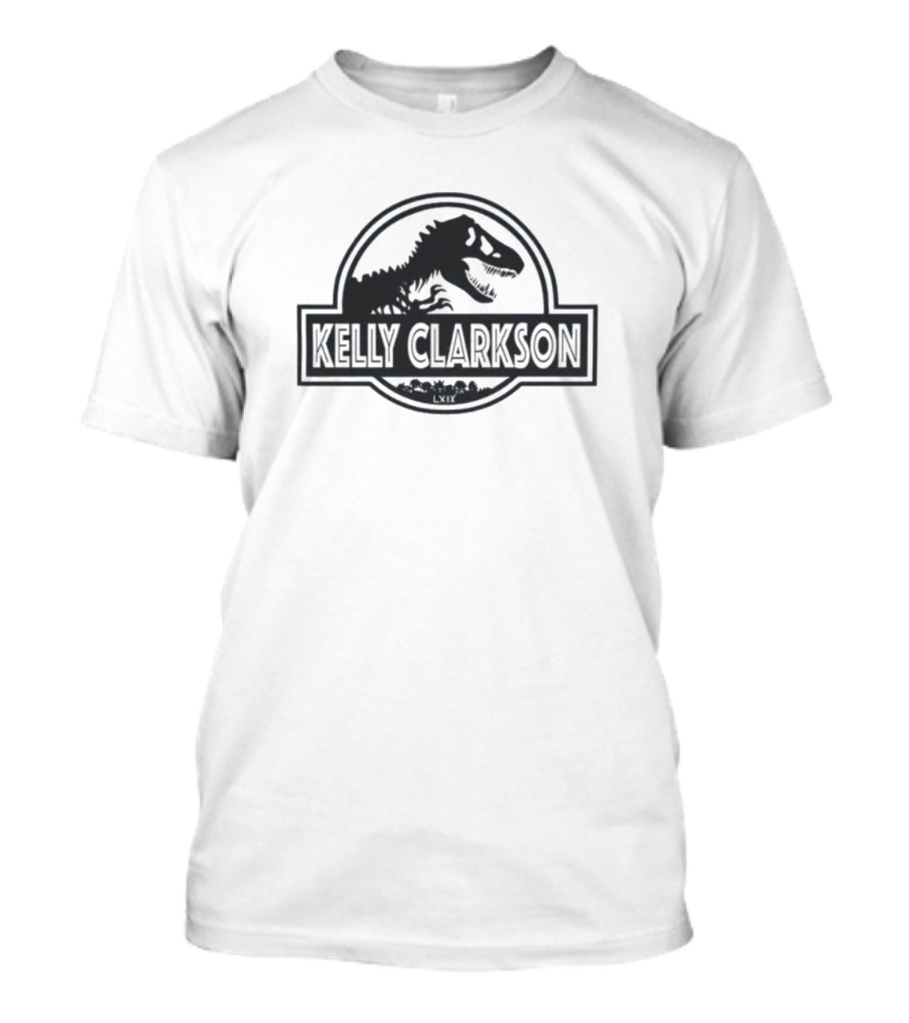 Kelly Clarkson Dinosaur Logo Inspired By Jurassic Movie Franchise T-Shirt