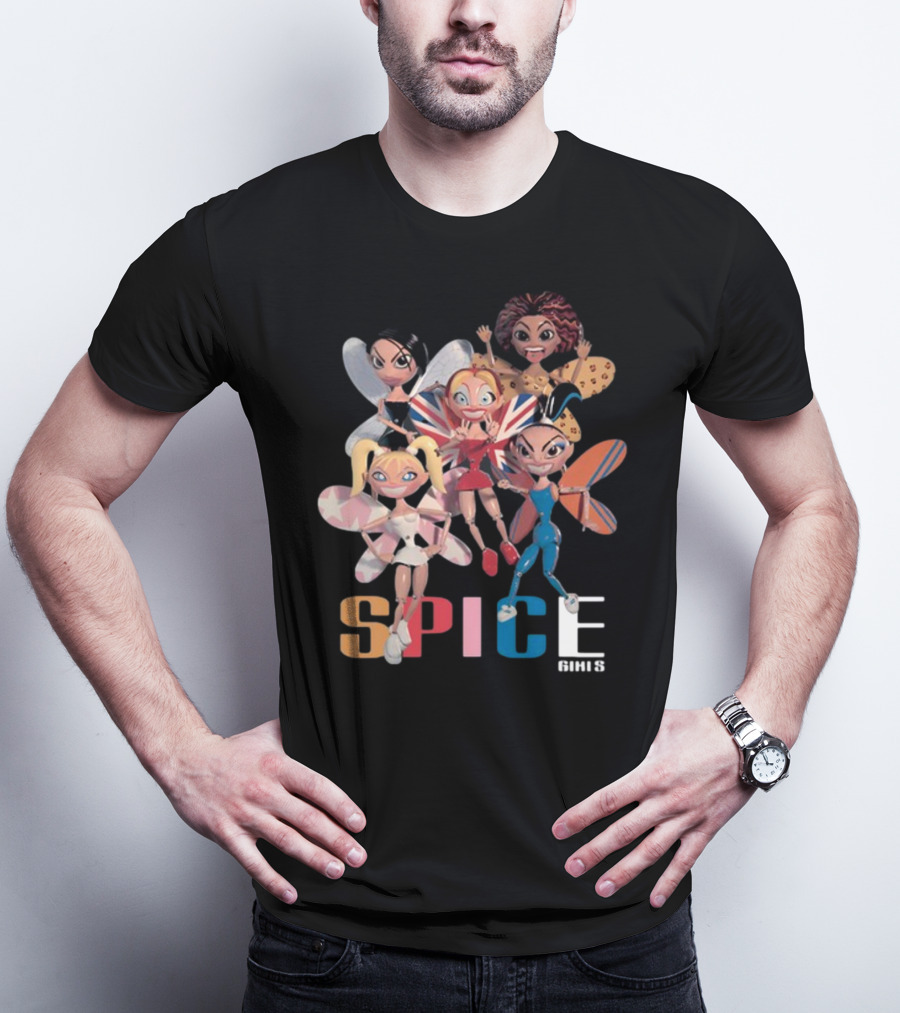 Thespicegirls Bat-Wing Fairies SPICE Girls T-Shirt