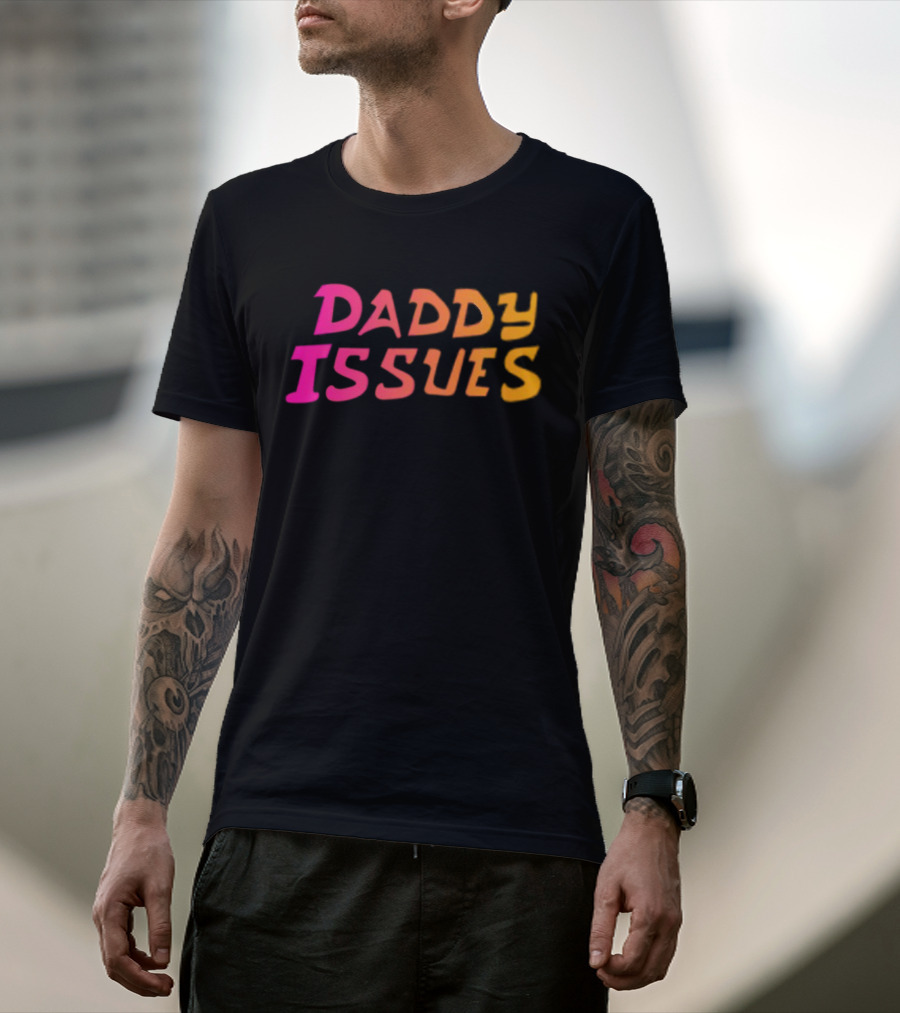 Clone High Season 2 Chris Miller Daddy Issues Vibrant Text T-Shirt