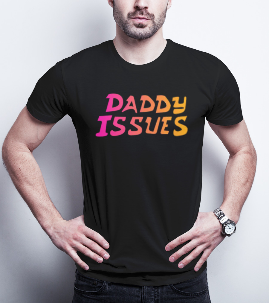 Clone High Season 2 Chris Miller Daddy Issues Vibrant Text T-Shirt