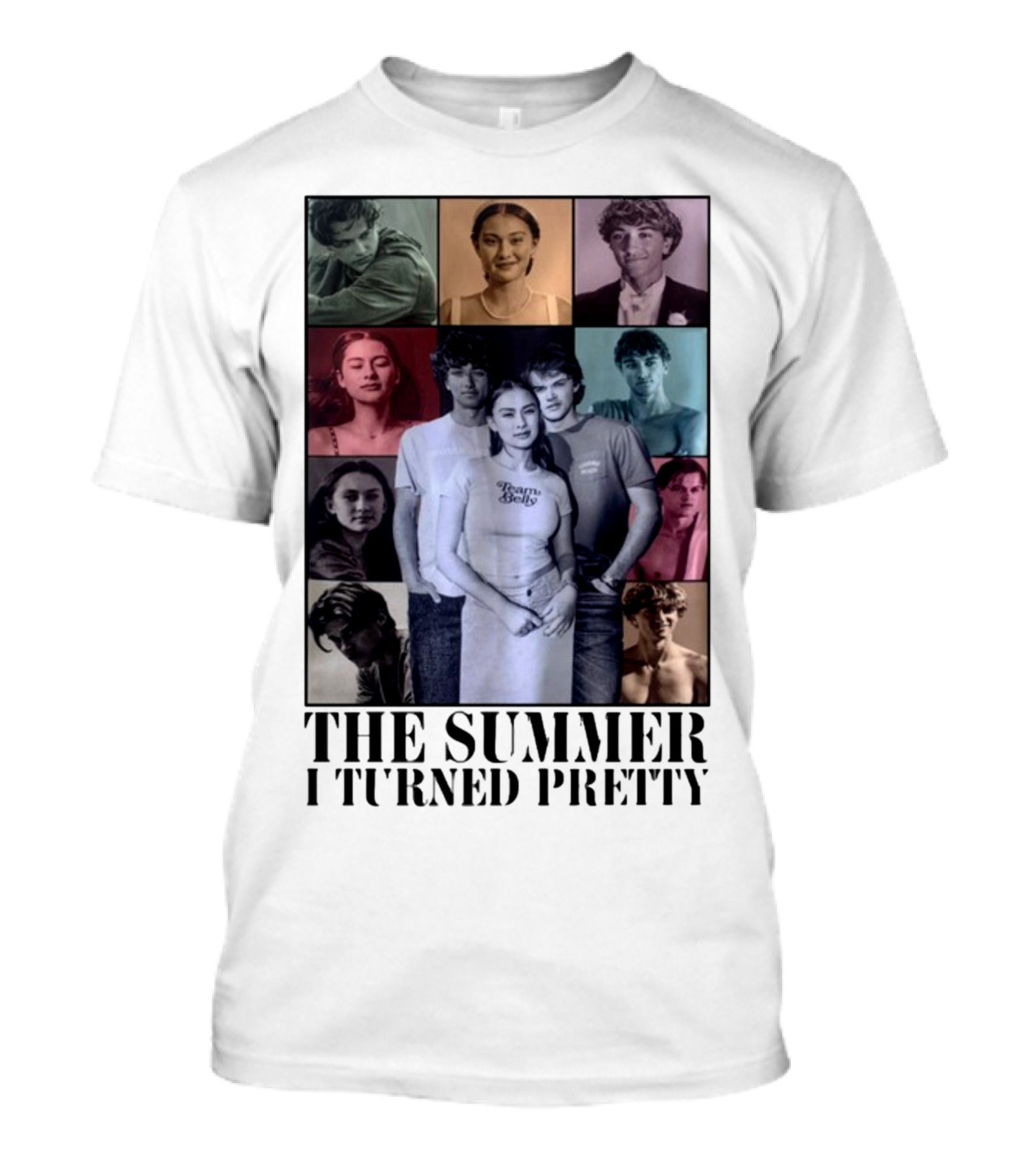 The Summer I Turned Pretty Character Photo Collage T-Shirt