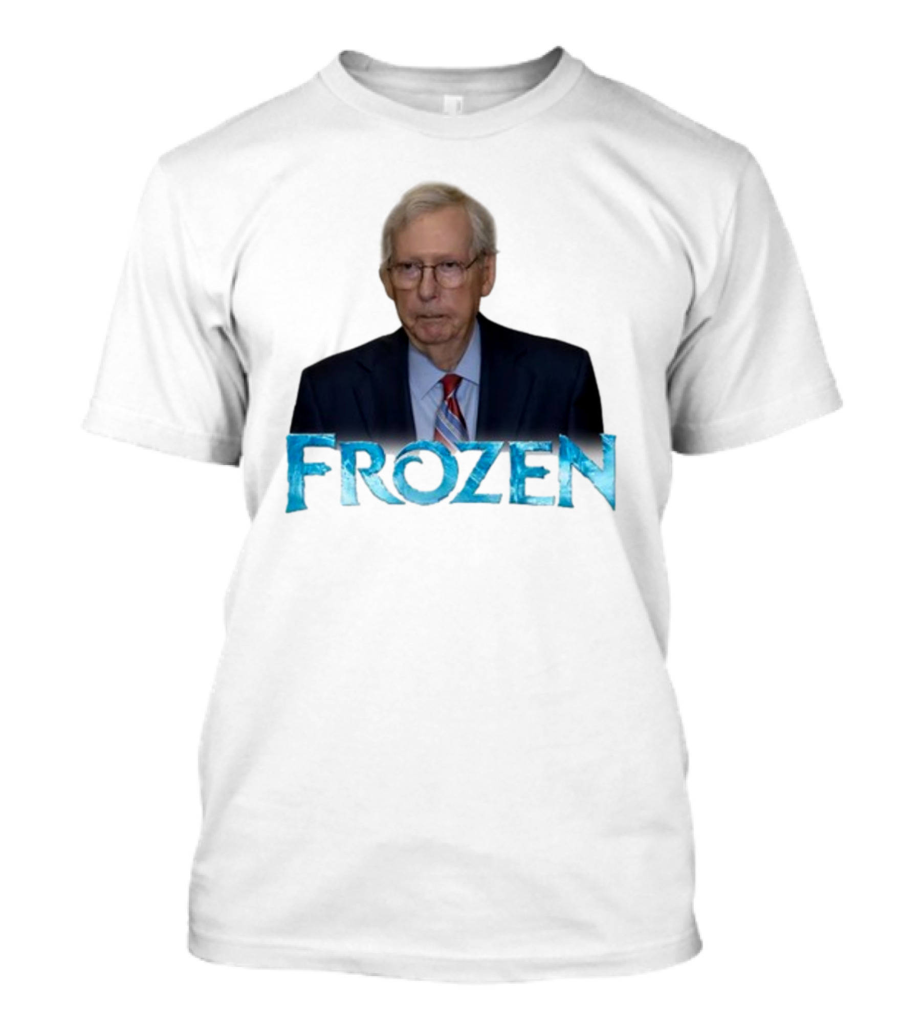 Mitch McConnell Frozen Parody Image With Frozen T-Shirt