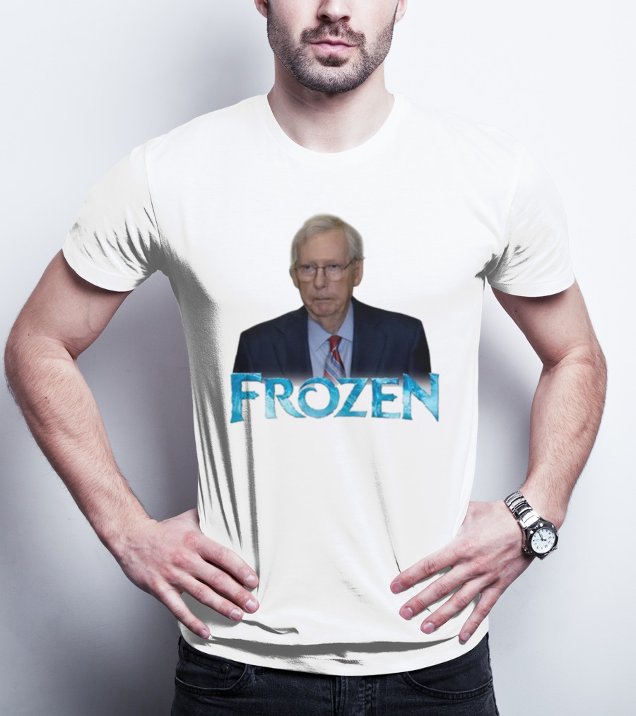 Mitch McConnell Frozen Parody Image With Frozen T-Shirt