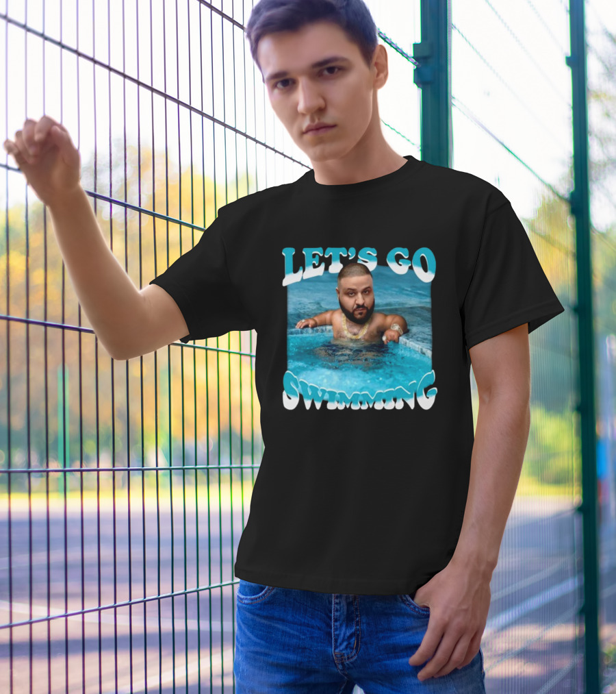 LET'S GO SWIMMING Baby Dj Khaled Funnyahhtees T-Shirt