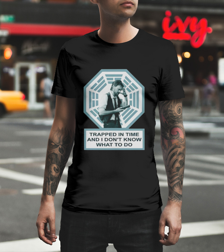 Daniel Faraday Trapped In Time Dharma Initiative Paradox Quandary T-Shirt