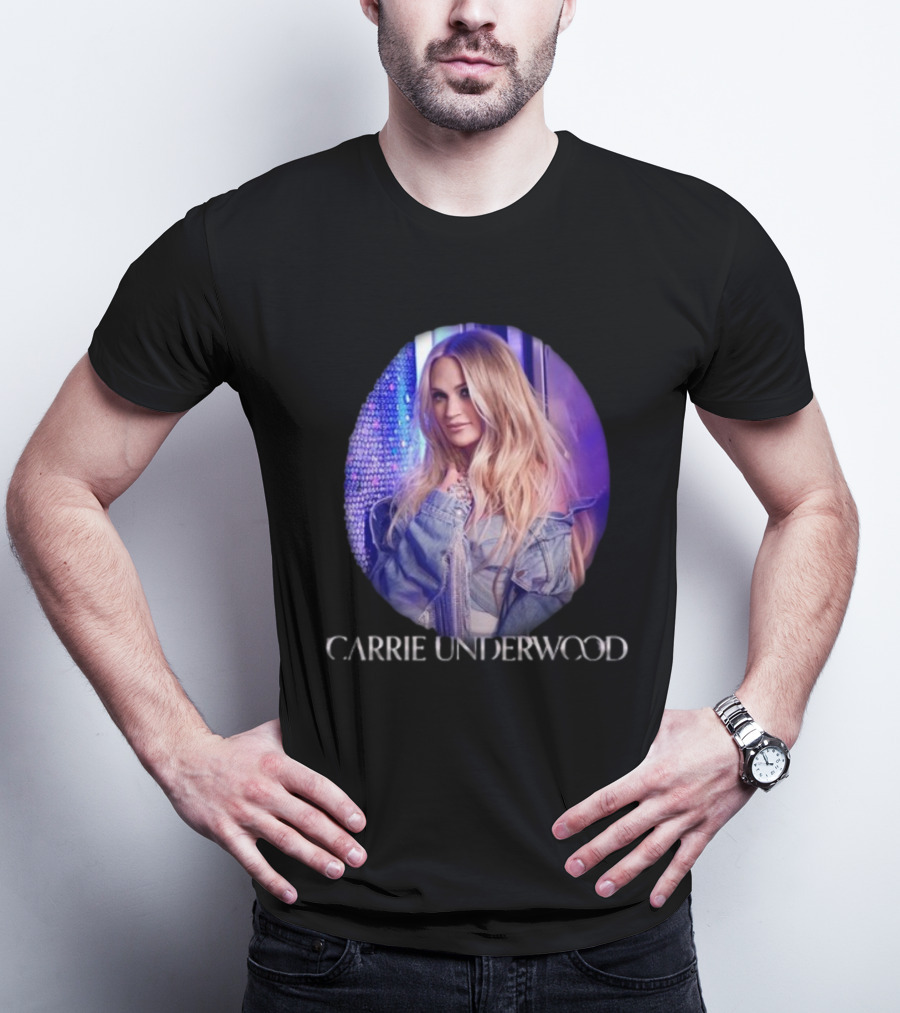 Carrie Underwood Denim And Rhinestones Deluxe T-Shirt