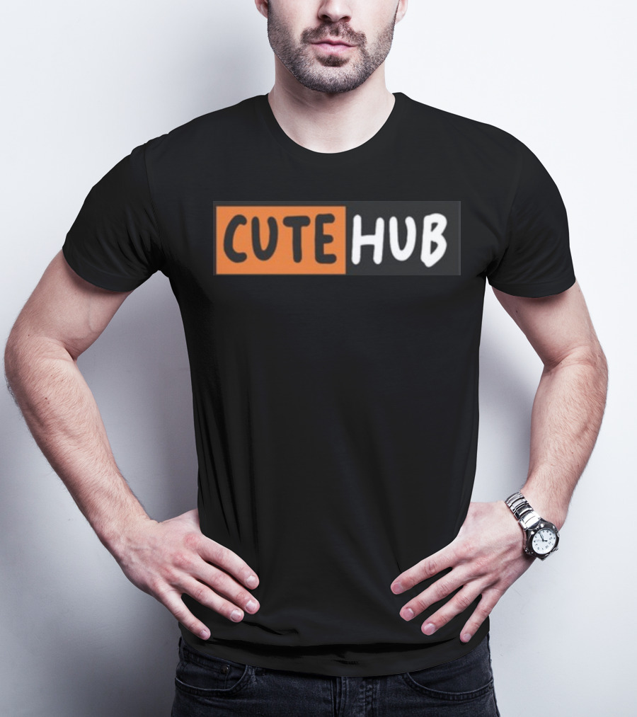 CUTE HUB Bold Contrast T-Shirt