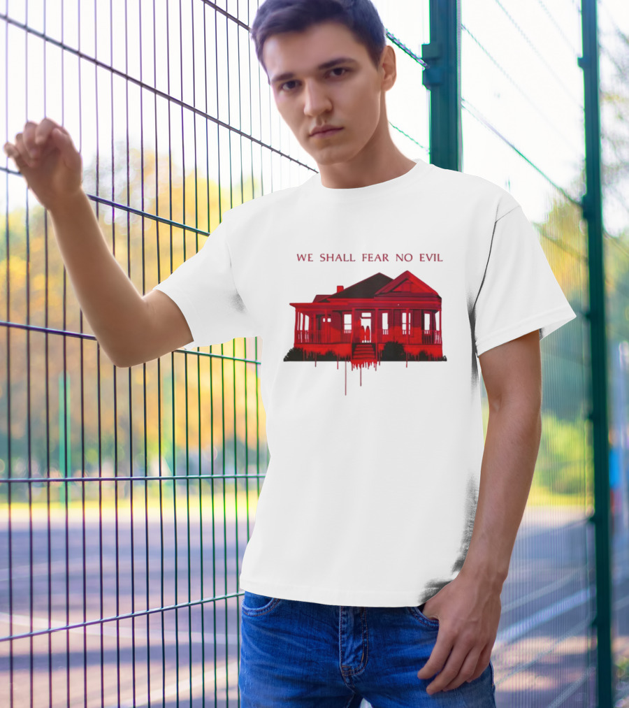 The Exorcist Believer We Shall Fear No Evil Red House T-Shirt
