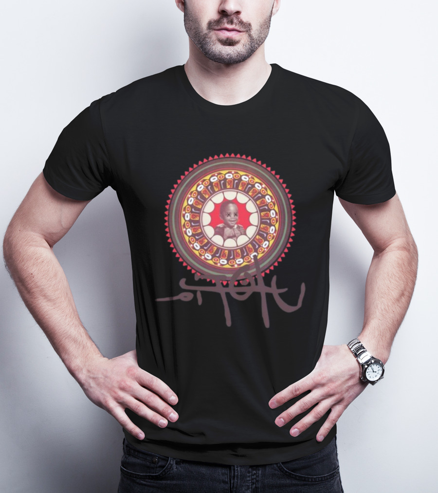 Utopia Kaws Baby Face Mandala T-Shirt