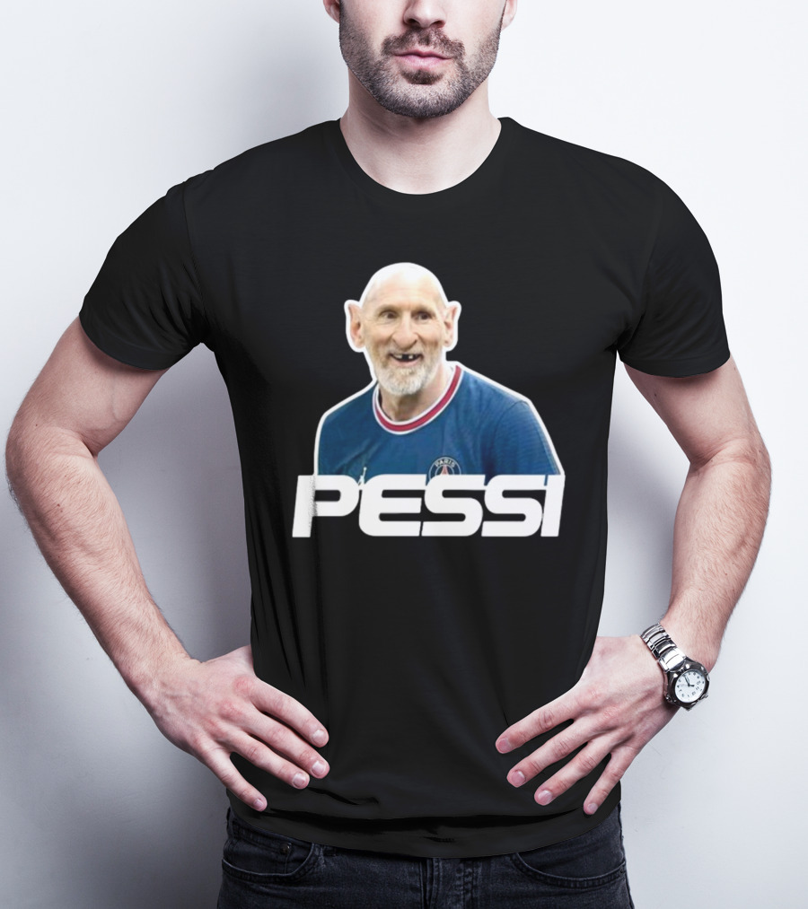 Pessi Football Parody Coach Teeth Smile T-Shirt