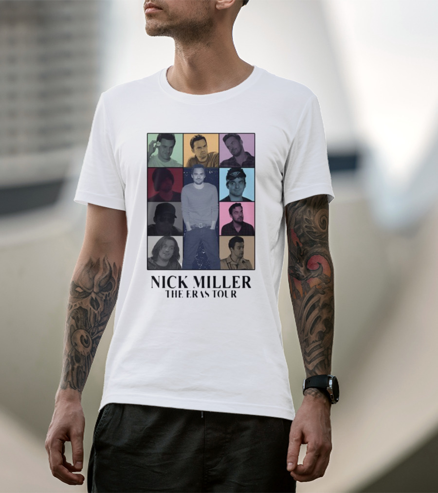 Nick Miller The Eras Tour T-Shirt