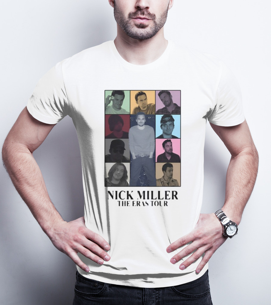 Nick Miller The Eras Tour T-Shirt