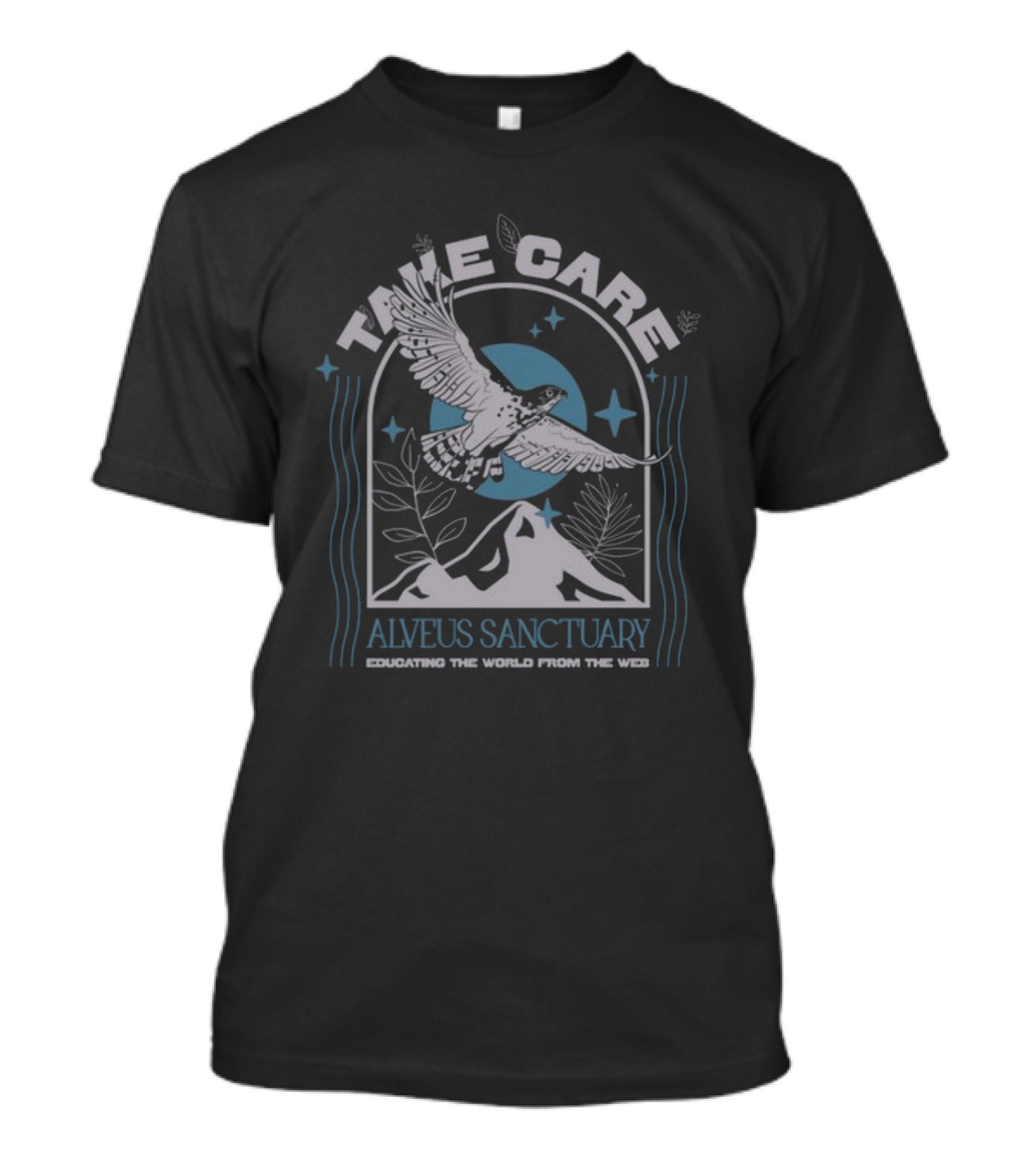 Take Care Alveus Sanctuary Hawk And Mountain Educating The World From The Web T-Shirt