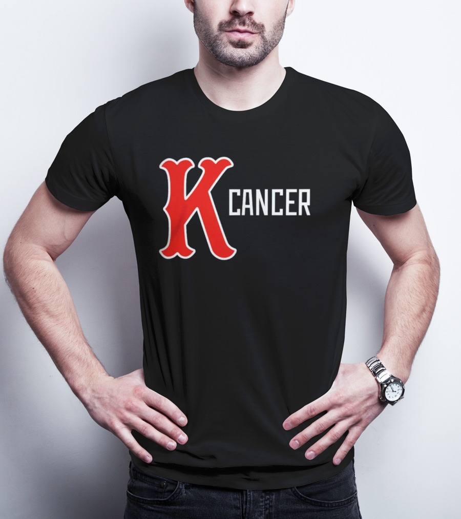 Boston Red Sox K Cancer T-Shirt