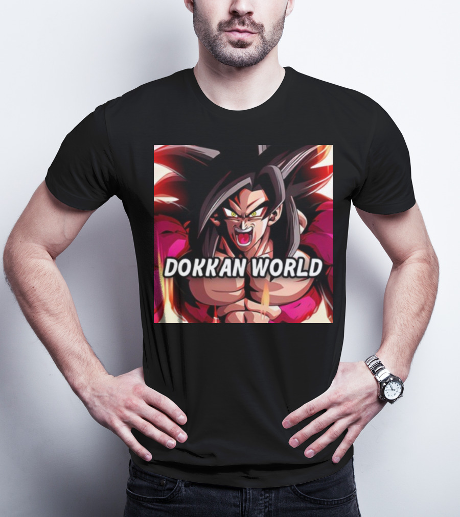 Dokkan World Super Saiyan 4 Character Burst T-Shirt