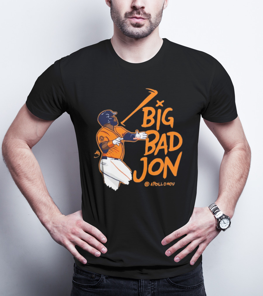 Big Bad Jon Singleton Apollo Houston Baseball Player T-Shirt