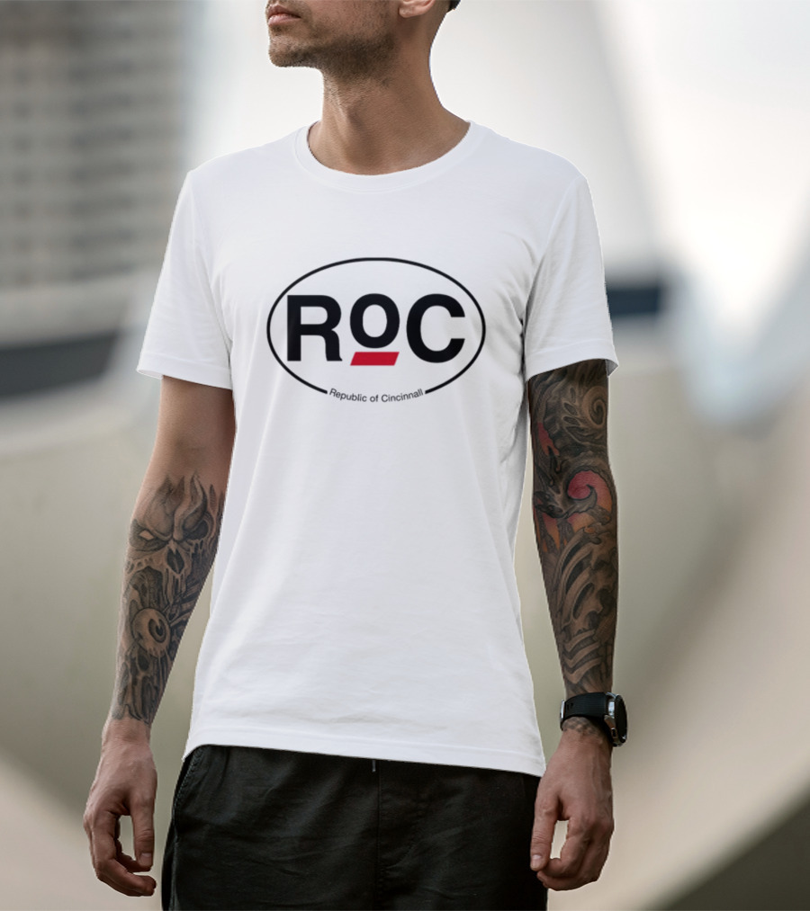 Republic Of Cincinnati ROC Oval 513Shirts T-Shirt
