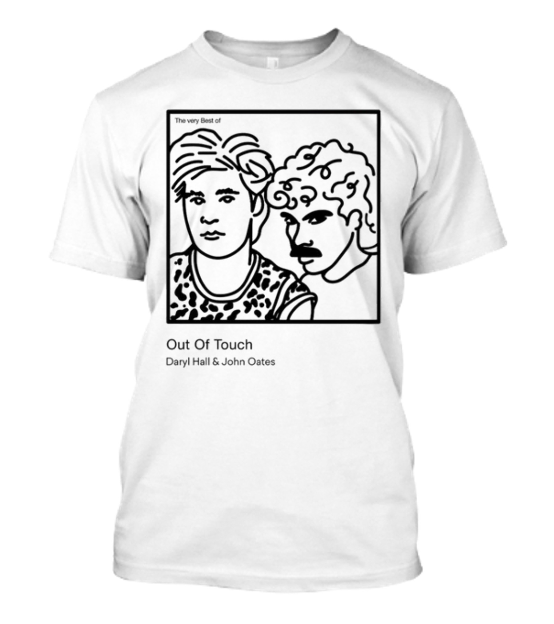 The Very Best Of Daryl Hall And John Oates Out Of Touch T-Shirt